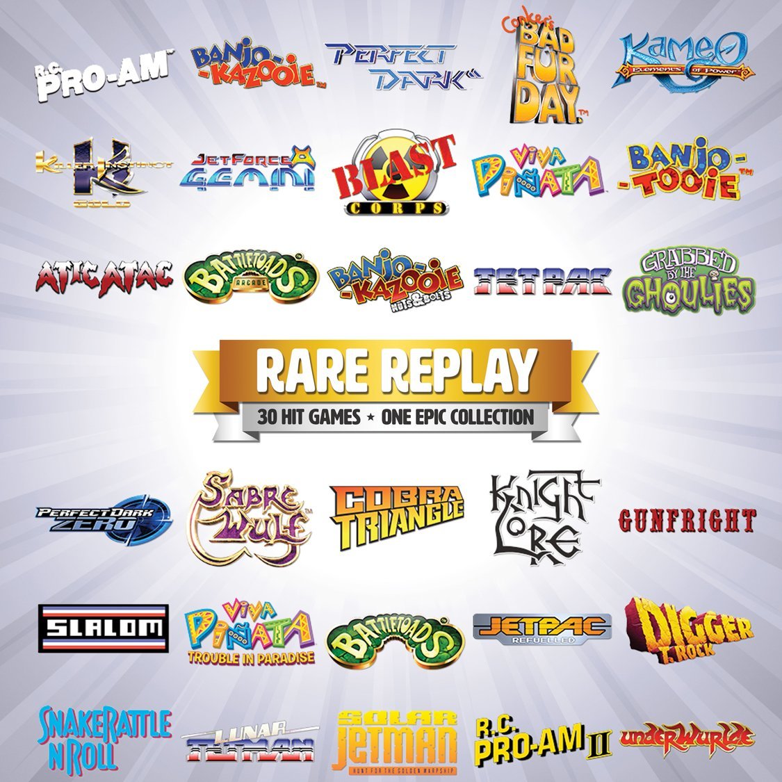 Rare Replay sort aujourd'hui: voici la liste complète des jeux ...